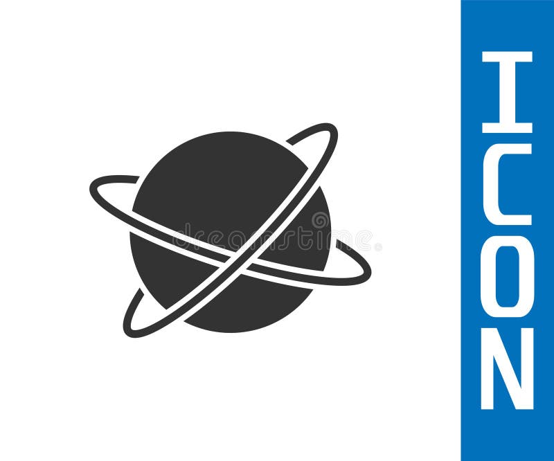 Grey Artificial Satellites Orbiting the Planet Earth in Outer Space ...