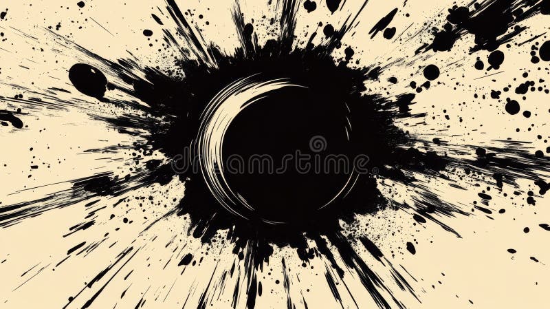 A Grey Background is Adorned with an Explosion of Stars in an Abstract ...