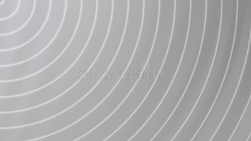 Grey Circular Line Pattern Background Loop. Stock Footage - Video of ...