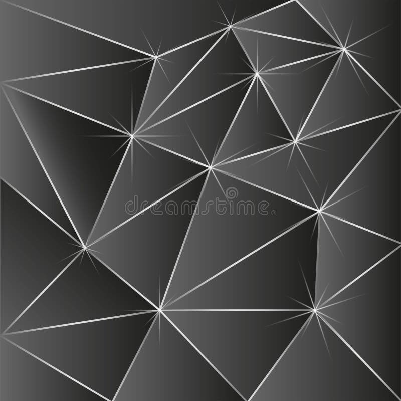 Grey Background Overlap Dimension Grey Vector Illustration Message ...