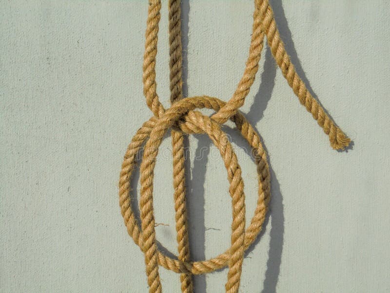 The Grey Background Shows Ropes and Ropes of Different Diameters and ...