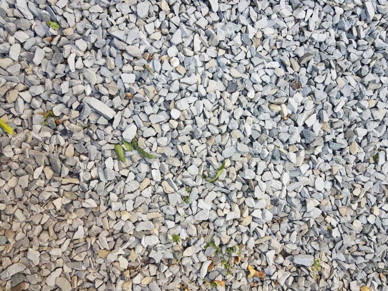 Grey Background of Stones, Top View Stock Photo - Image of nature ...