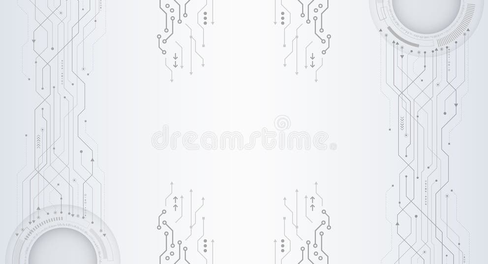 Abstract Grey Engineering Tech Background Stock Illustrations – 2,910 ...