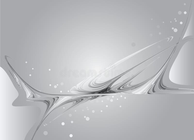 Silver Abstract Vector Background Stock Vector - Illustration of ...