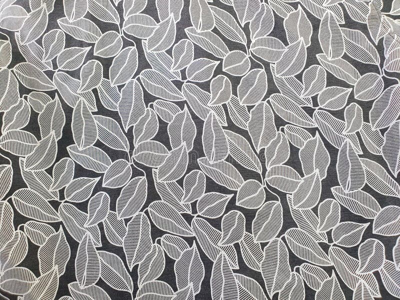 Grey Batik with Leaves Pattern. Batik is a Beautiful Work of Art from ...