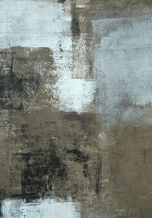 Grey and Beige Abstract Art Painting Stock Photo - Image of painting ...