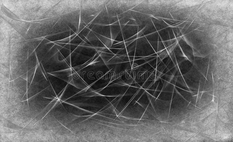 Grey Black Abstract Wavy Textured Background. Grunge Distorted Decay ...