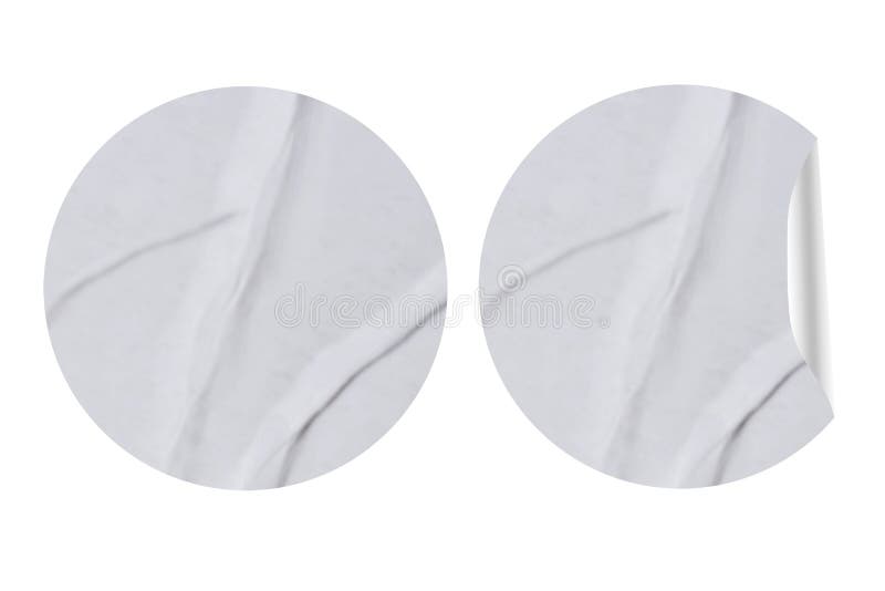 Grey Blank Sticker Design Set Stock Photo - Image of scrapbook, card ...