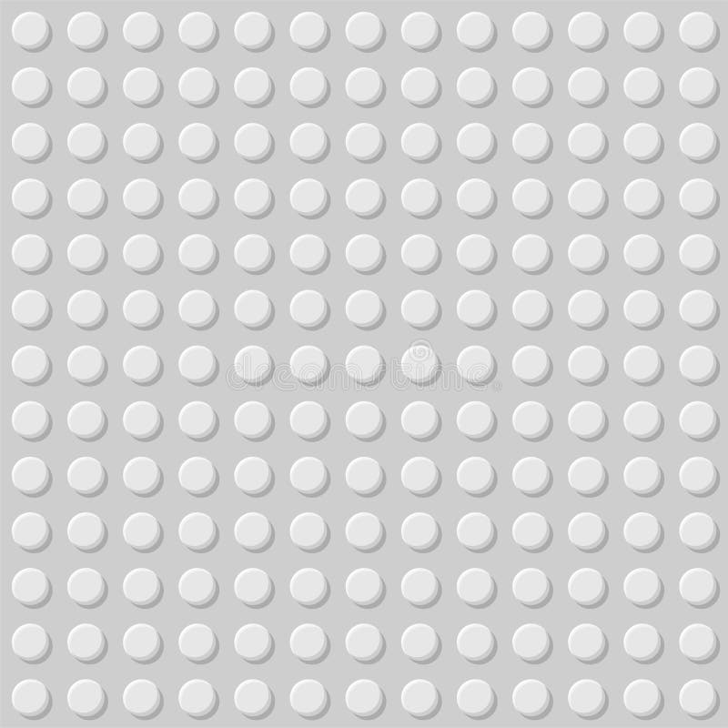 Grey Block Plastic Background.Seamless Pattern. Constructor Background ...