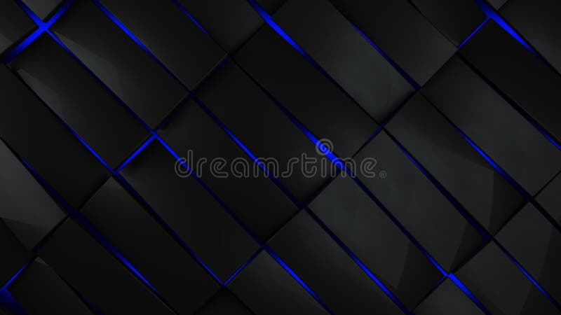 Grey and Blue Rectangles Modern Background Stock Illustration ...