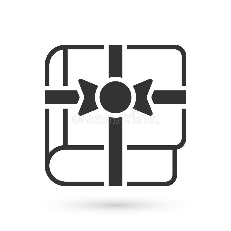 Grey book stock illustration. Illustration of textbook - 84808392