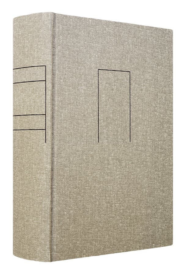 Grey Book Isolated on White Stock Image - Image of literature, brochure ...