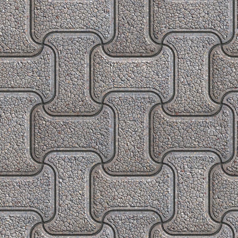 Grey Brick Pavers. Seamless Texture. Stock Photo - Image of design ...