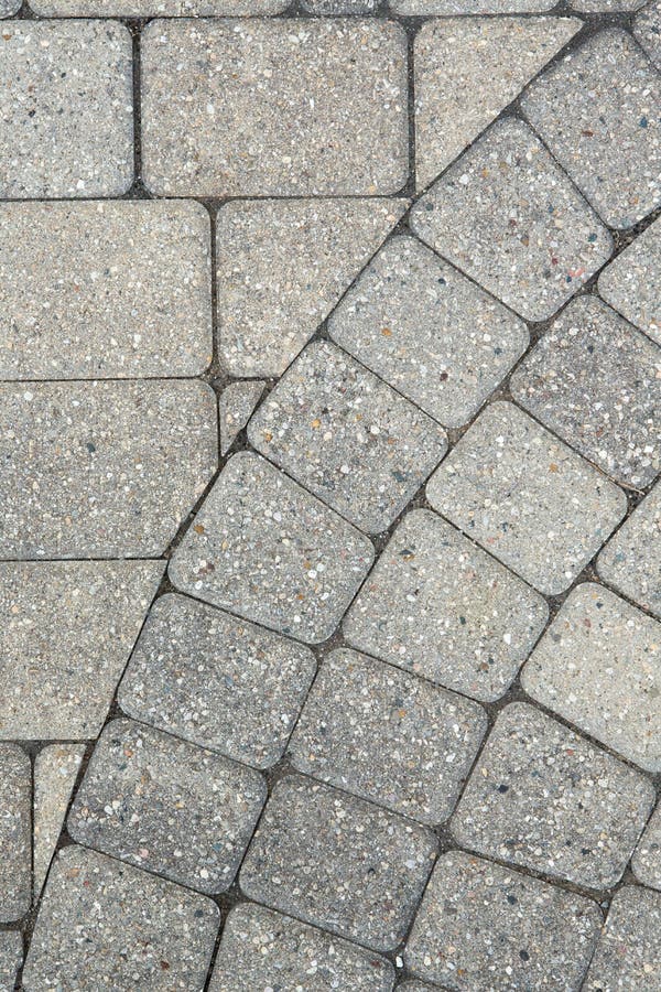 Grey Brick Paving Background Pattern Stock Image - Image of inlay ...