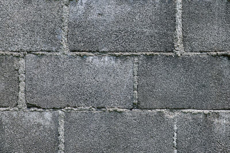 Grey brick solid wall stock image. Image of clay, concrete - 158447769
