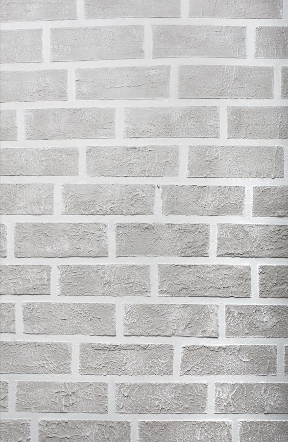 Grey Brick Wall Imitation Texture. White and Beige Plaster Background ...