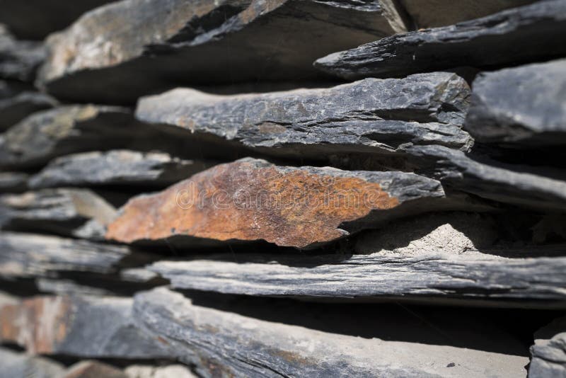 Grey Bricks Slate Texture Background, Slate Stone Wall Texture Stock ...