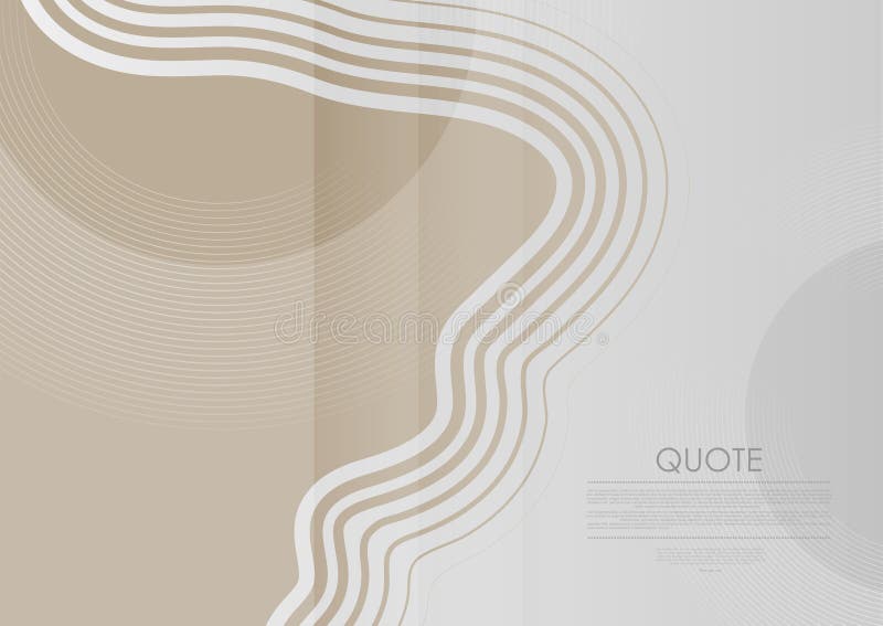 Grey and Brown Abstract Minimal Elegant Background Stock Illustration ...