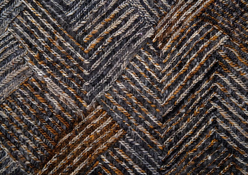Grey and Brown Herringbone Carpet Texture Stock Illustration ...