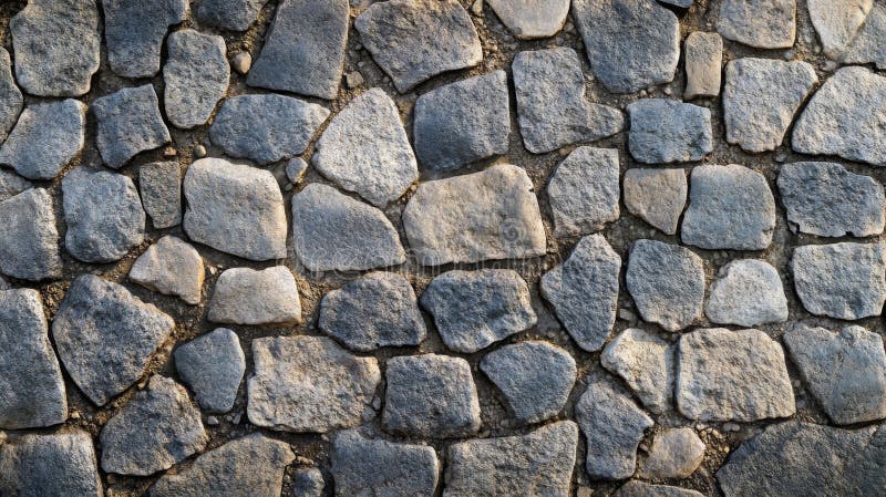 Grey and Brown Irregular Stone Pavement Texture Stock Illustration ...