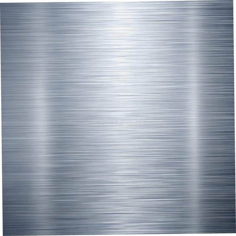 Grey Brushed Metal Texture Background Stock Illustration - Illustration ...