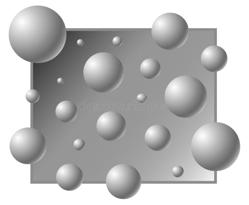 Spheres in steps stock illustration. Illustration of globe - 103942