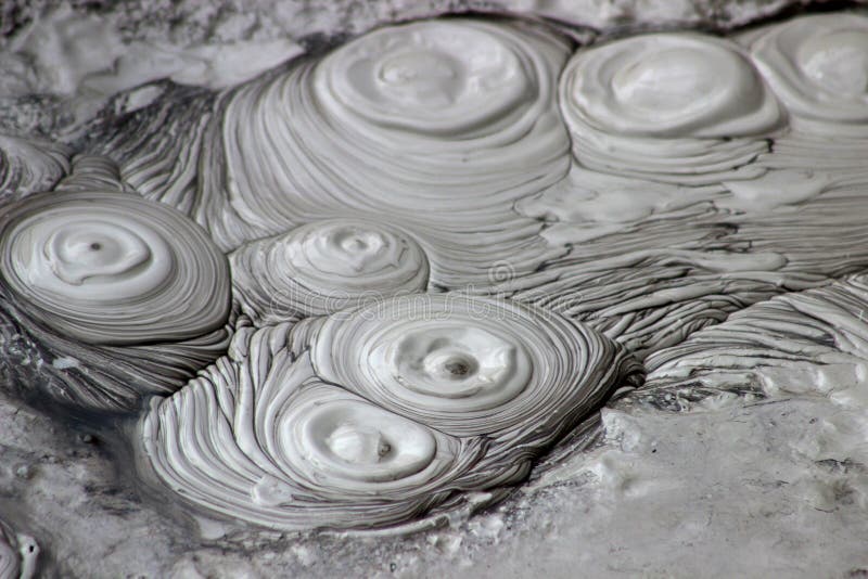 Bubbling Mud stock photo. Image of pools, smelly, geothermal - 9305192