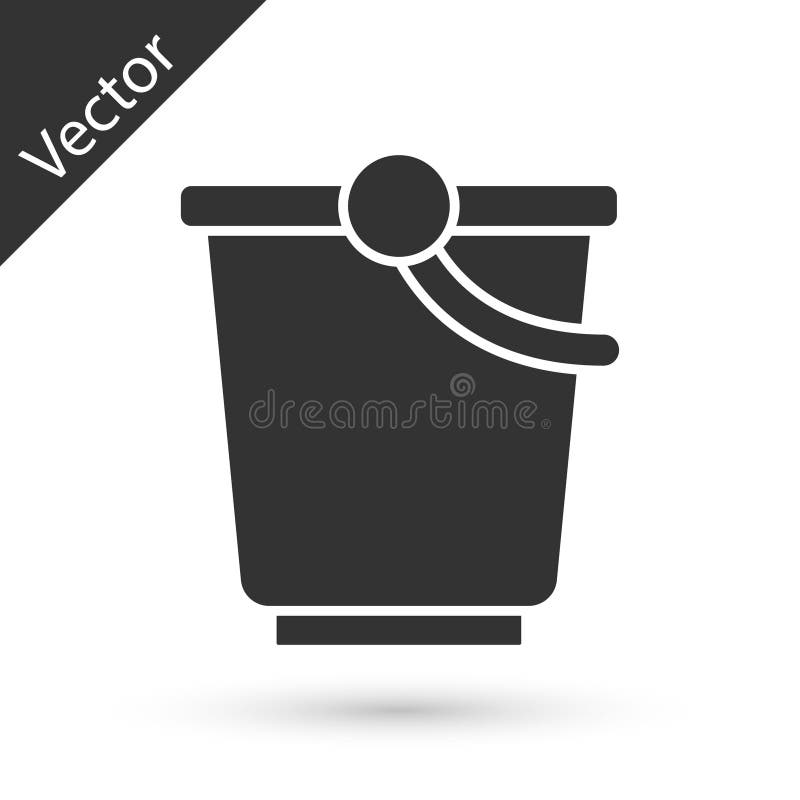 Grey Bucket Stock Illustrations – 3,709 Grey Bucket Stock Illustrations ...