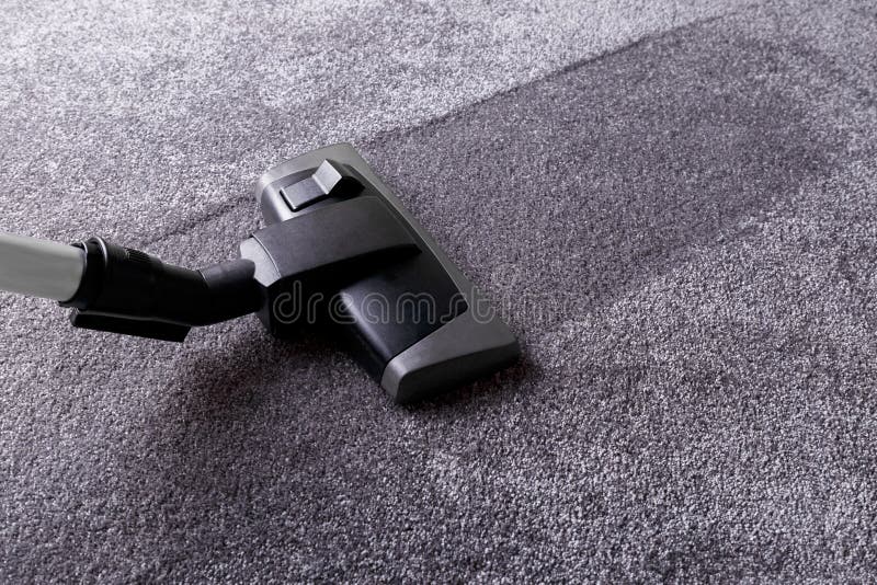 Grey carpet and cleaner stock photo. Image of gray, pattern - 142253742