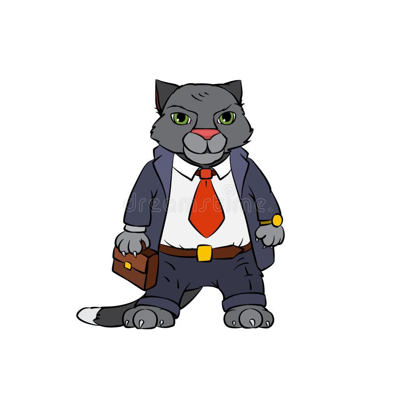 Cat Boss Stock Illustrations – 375 Cat Boss Stock Illustrations ...