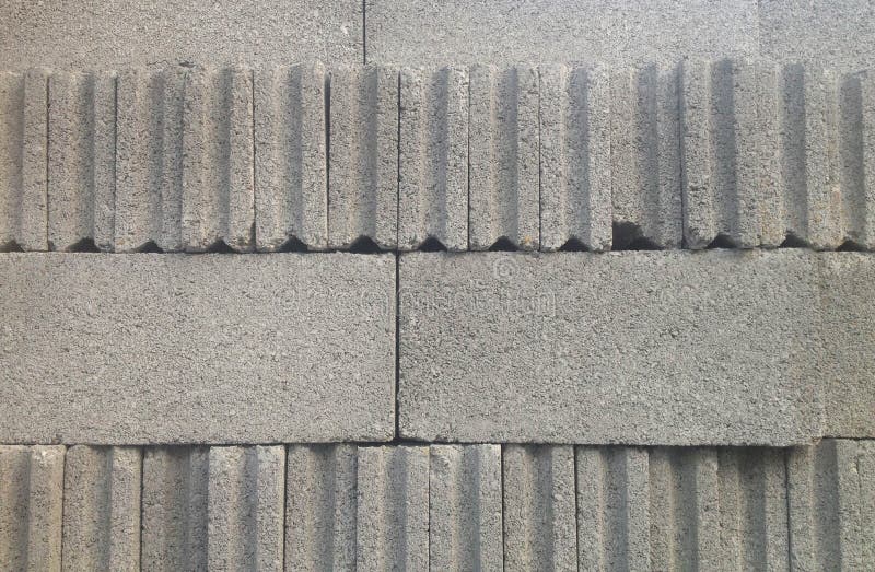 Grey Cement Block stock image. Image of masonry, grey - 68406411