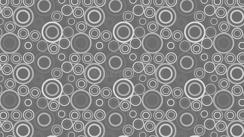 Grey Circle Background Pattern Vector Stock Illustration - Illustration ...