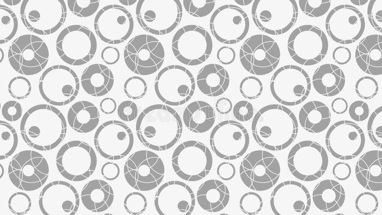 Grey Circle Pattern Background Vector Illustration Stock Vector - Illustration of geometric ...