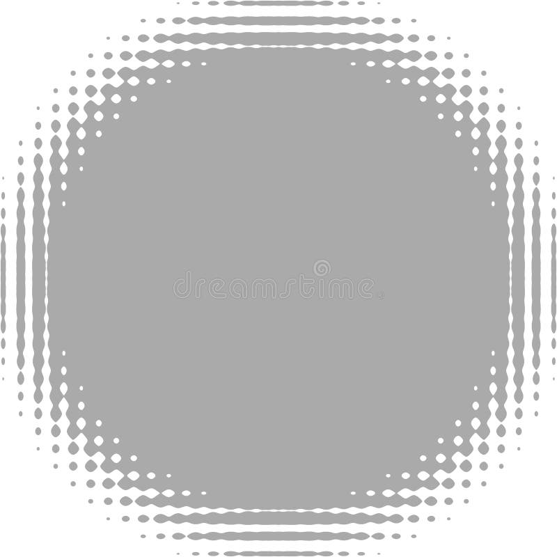 Grey Circle Shape Label for Website Graphics Stock Illustration ...