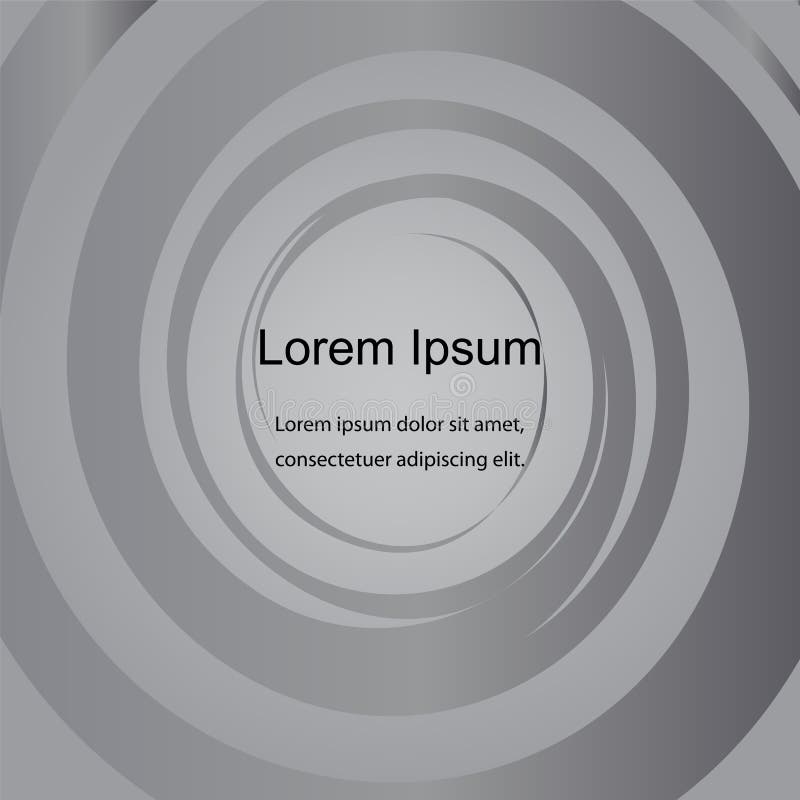 Grey Circles Pattern, Abstract Background. Template for Labels, Banners ...