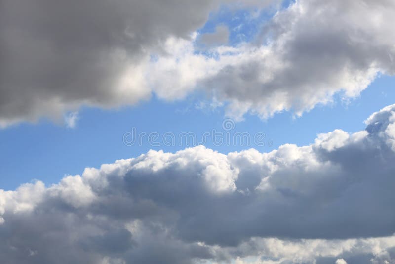 Grey clouds in blue sky stock photo. Image of climate - 113548676
