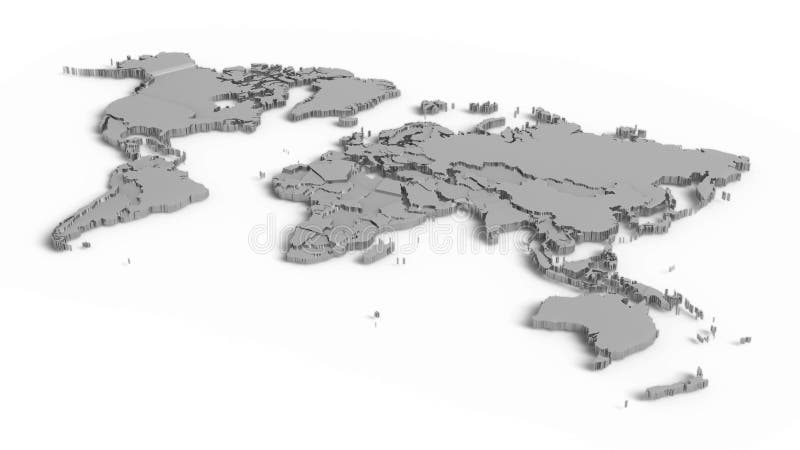 Grey World Map Wallpaper Stock Illustrations – 1,886 Grey World Map ...