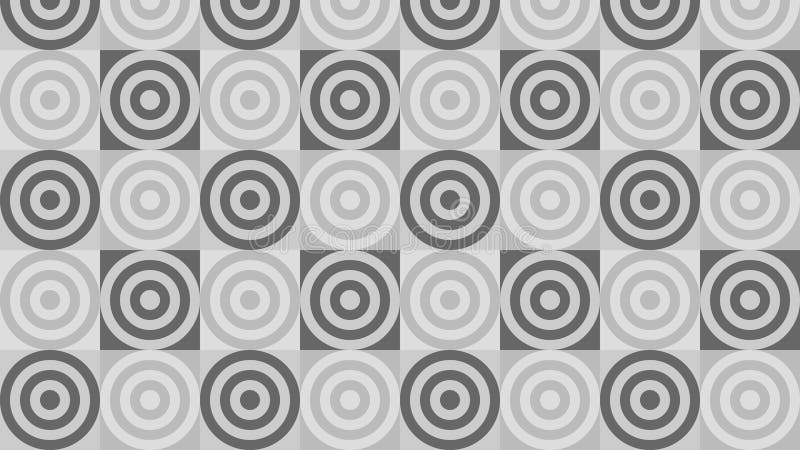 Grey Concentric Circles Pattern Stock Vector - Illustration of shapes ...