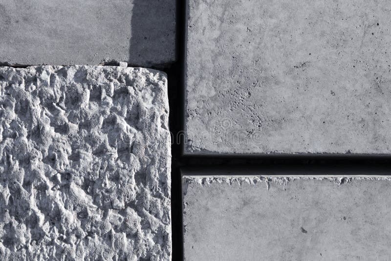 Grey Concrete Blocks Surface Stock Photo - Image of joint, smooth: 46892198