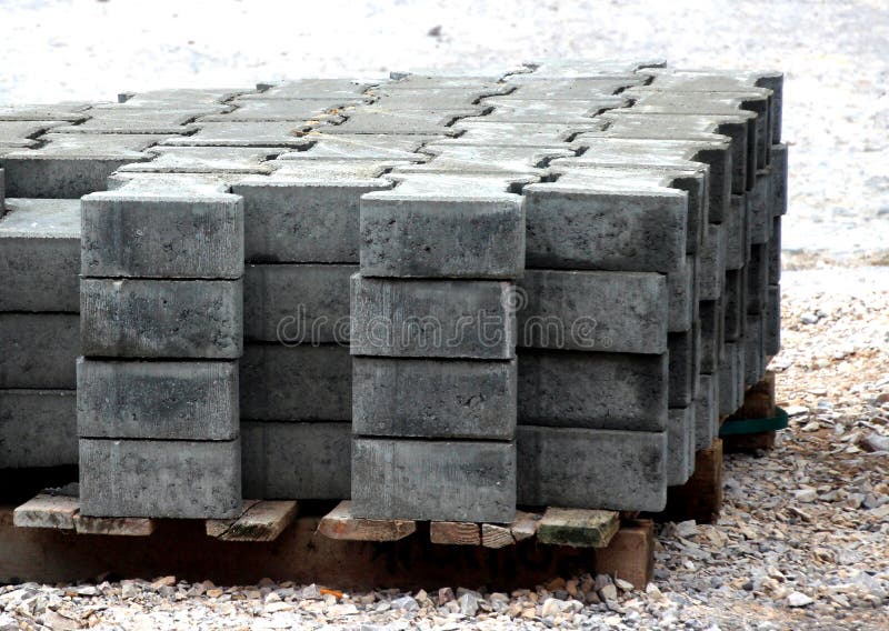 Concrete H Blocks Pallet Stock Photos - Free & Royalty-Free Stock ...