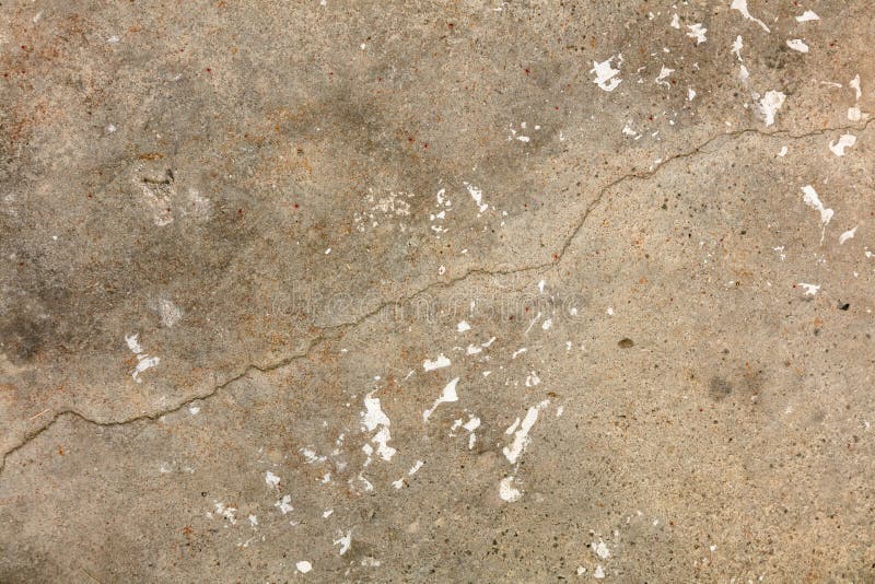 Grey Concrete Material with a Crack Stock Image - Image of ground ...