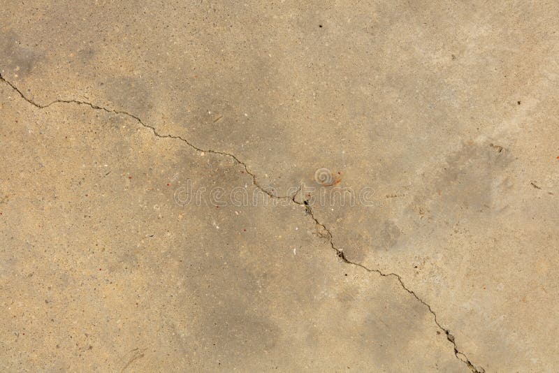 Grey Concrete Material with a Crack Stock Photo - Image of stain ...