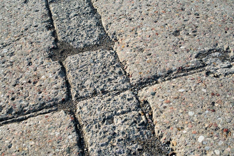 Grey Concrete Pavement Surface Stock Photo - Image of material, joint ...