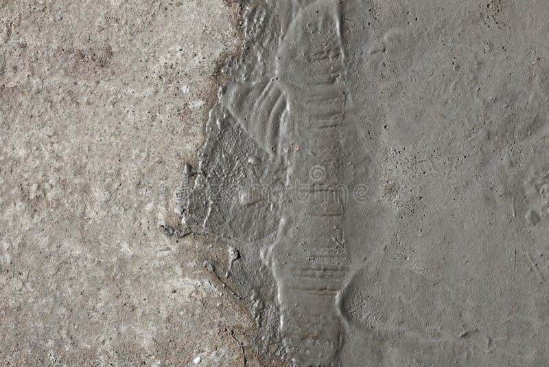 Grey Concrete Texture. Concrete Garden Path Stock Image - Image of ...