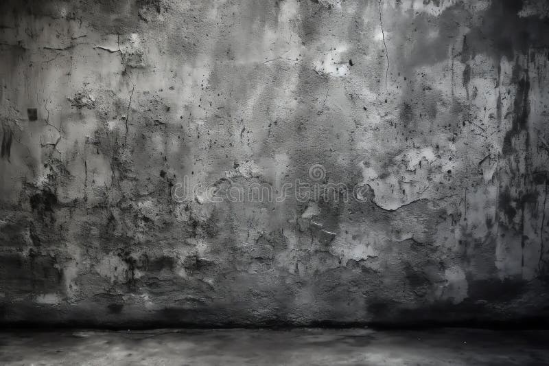 Grey Concrete Texture, High Contrast Textured Wall Background Ge ...