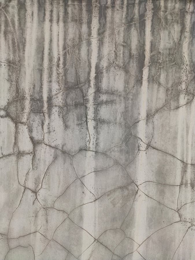 Grey Concrete Texture Old Wall with Peeling Paint, Scratches and Cracks ...