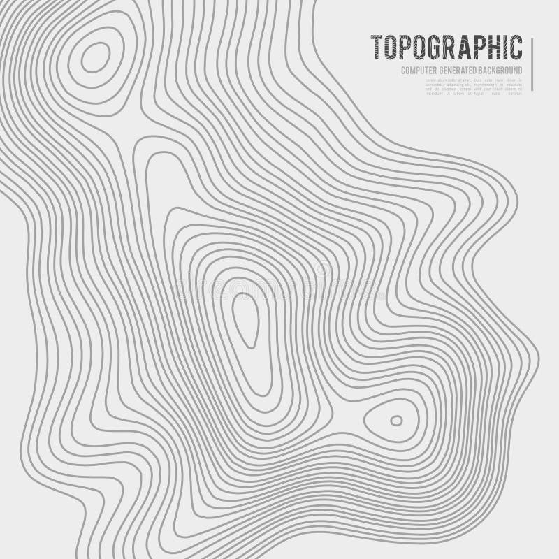 Grey Contours Vector Topography. Geographic Mountain Topography Vector ...
