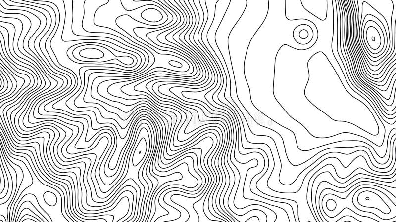 Grey Contours Vector Topography. Geographic Mountain Topography Vector ...