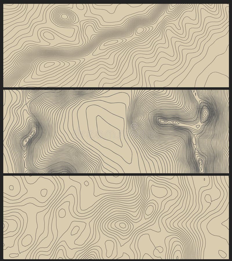 Grey Contours Vector Topography. Geographic Mountain Topography Vector ...
