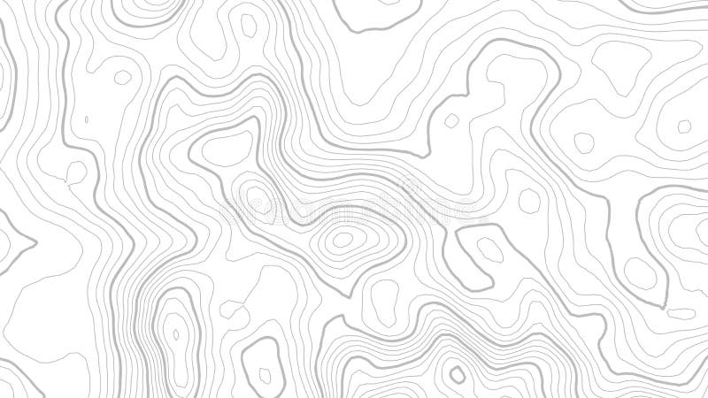 Grey Contours Vector Topography. Geographic Mountain Topography Vector ...